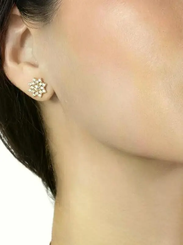 PARULINA Sherzade Diamond Stud Earrings