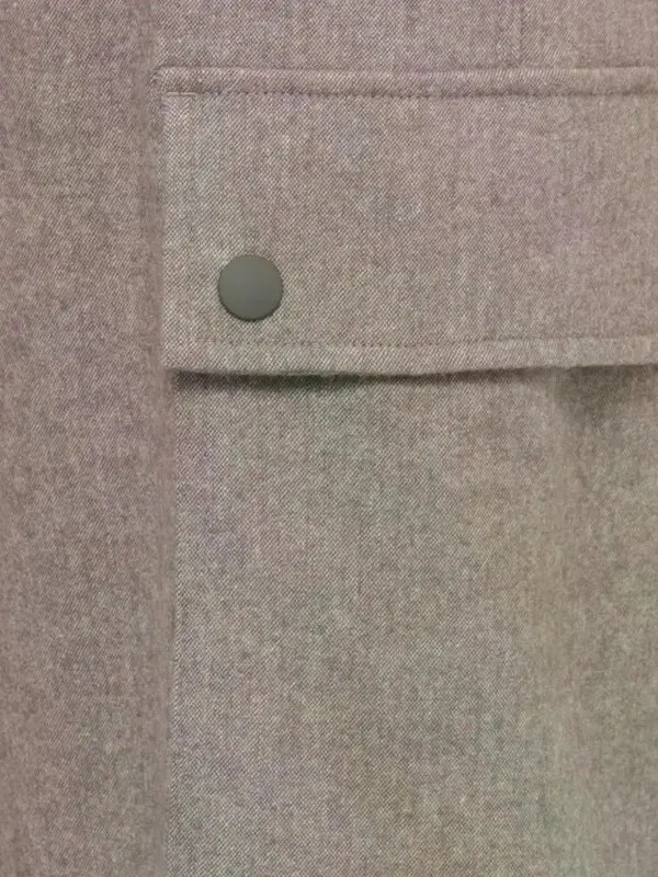 Peserico Button-up Straight-leg Trousers