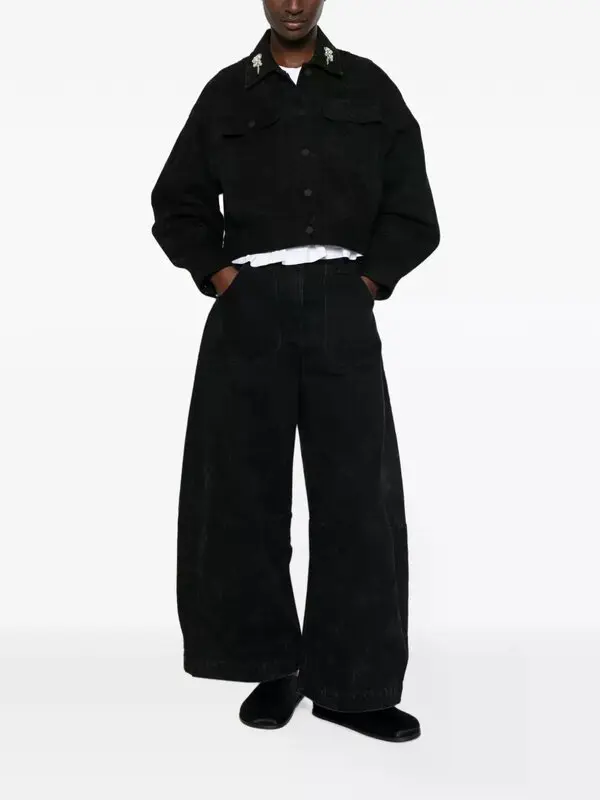 Simone Rocha Logo-patch Jeans