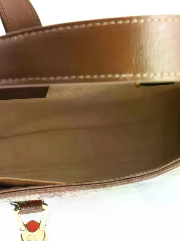 Gucci Jackie 1961 Gg Coated Canvas Small Hobo Bag