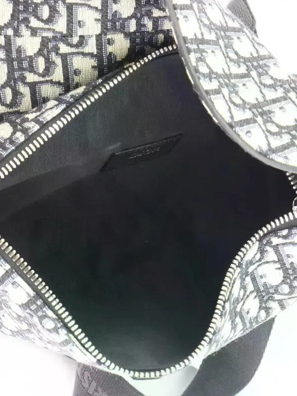 Dior Saddle Oblique Canvas Mini Crossbody Bag