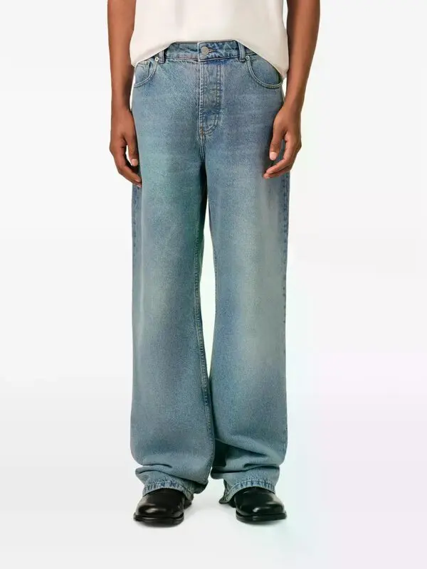 AMI Paris Large-fit Cotton Jeans