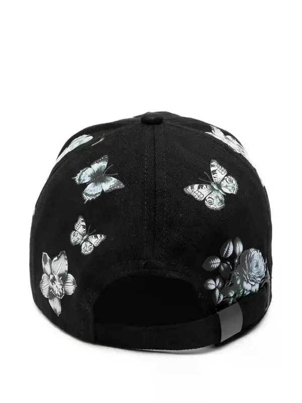 Versace Logo Print Baseball Cap