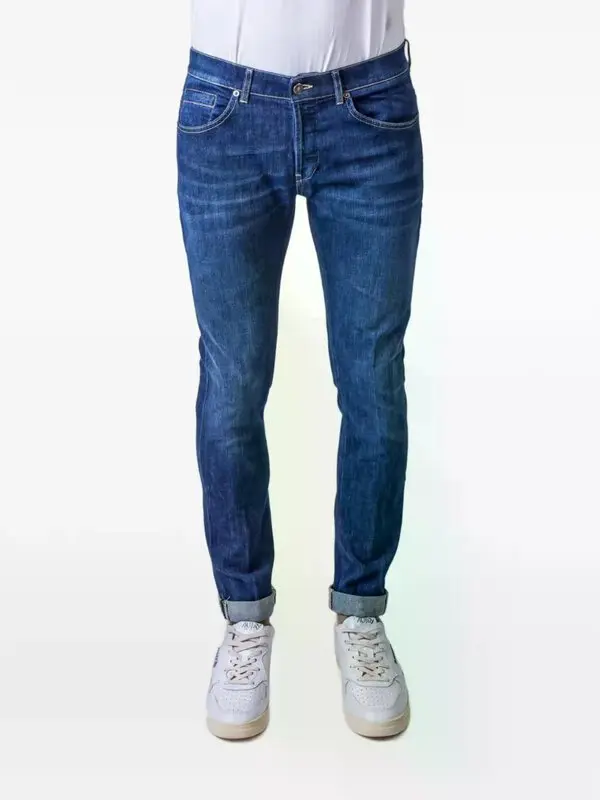 DONDUP George Faded-effect Slim-fit Jeans