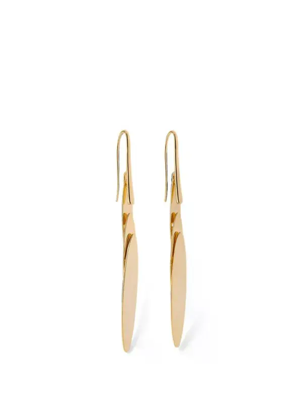 JENNIFER FISHER Short Feather Drop Earrings