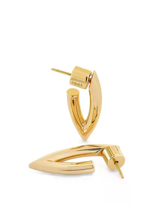 JENNIFER FISHER Marquise Huggie Earrings