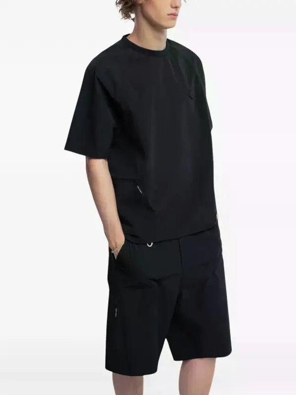SPOONYARD Raglan-sleeve Zip-pocket T-shirt