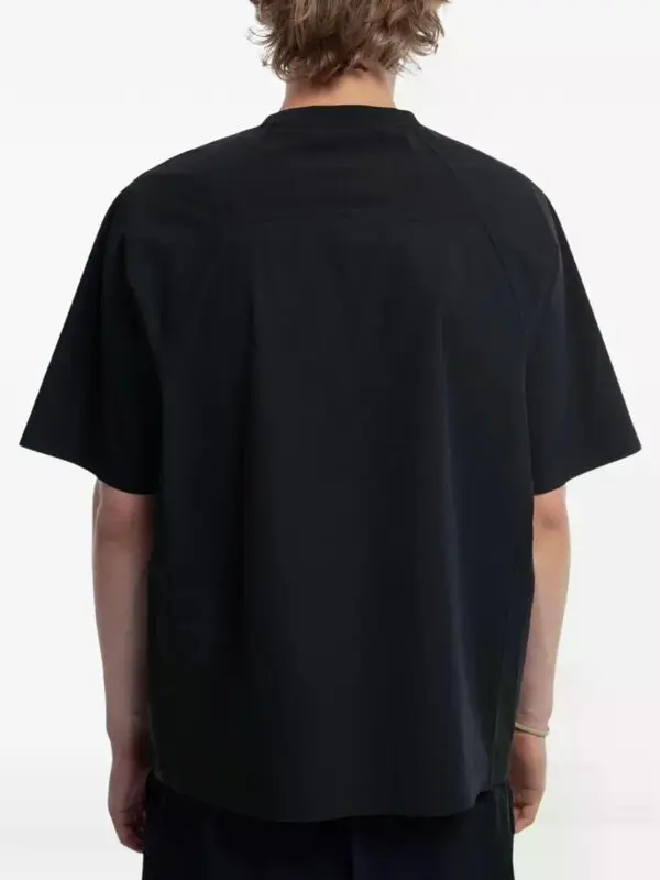 SPOONYARD Raglan-sleeve Zip-pocket T-shirt