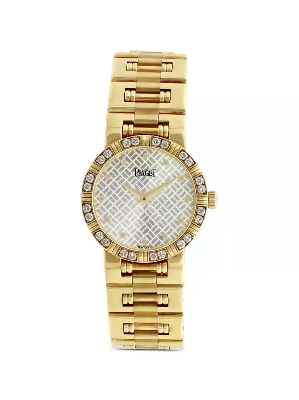 PIAGET Dancer 23mm Watch With Diamond Bezel - White