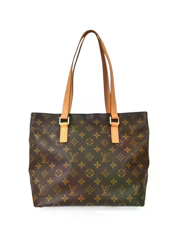 LOUIS VUITTON 2002 Monogram Cabas Piano Tote Bag