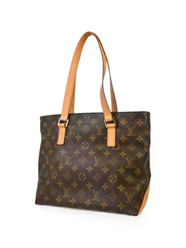LOUIS VUITTON 2002 Monogram Cabas Piano Tote Bag