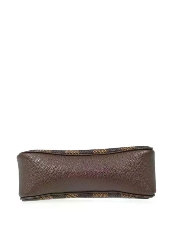 LOUIS VUITTON 2002 Damier Ebène Trousse Shoulder Bag