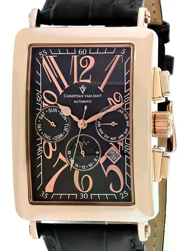 CHRISTIAN VAN SANT Prodigy 52mm Automatic Watch - Black