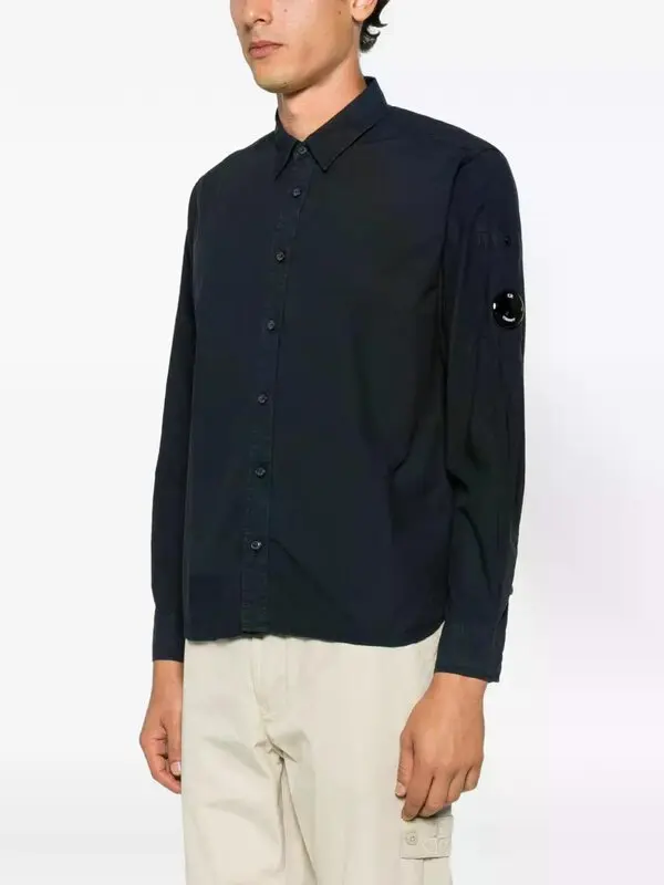 C.P. COMPANY Lens-detail Button-up Shirt
