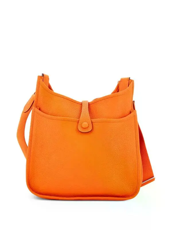 Hermès Evelyne Bag Gen Iii Clemence Pm Crossbody Bag - Orange