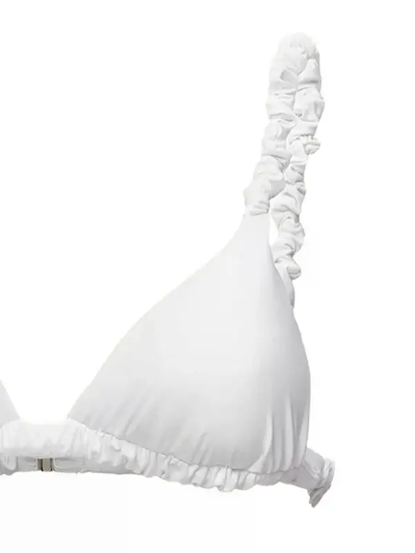 ME FUI Ruffled Triangle Bikini