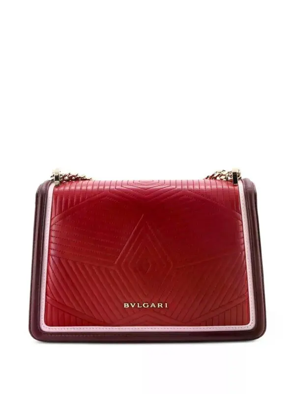 BVLGARI Serpenti Forever Shoulder Bag Quilted Leather Small Crossbody Bag