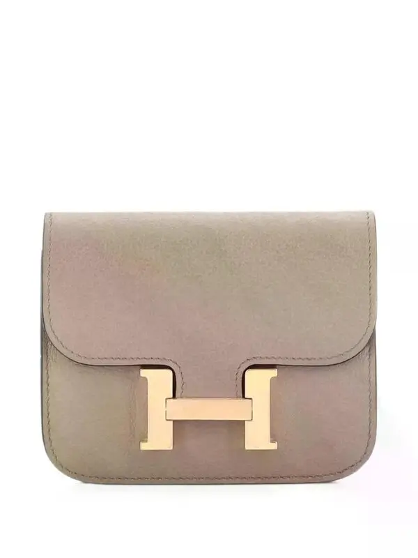 Hermès Constance Slim Wallet Evercolor Small Wallets