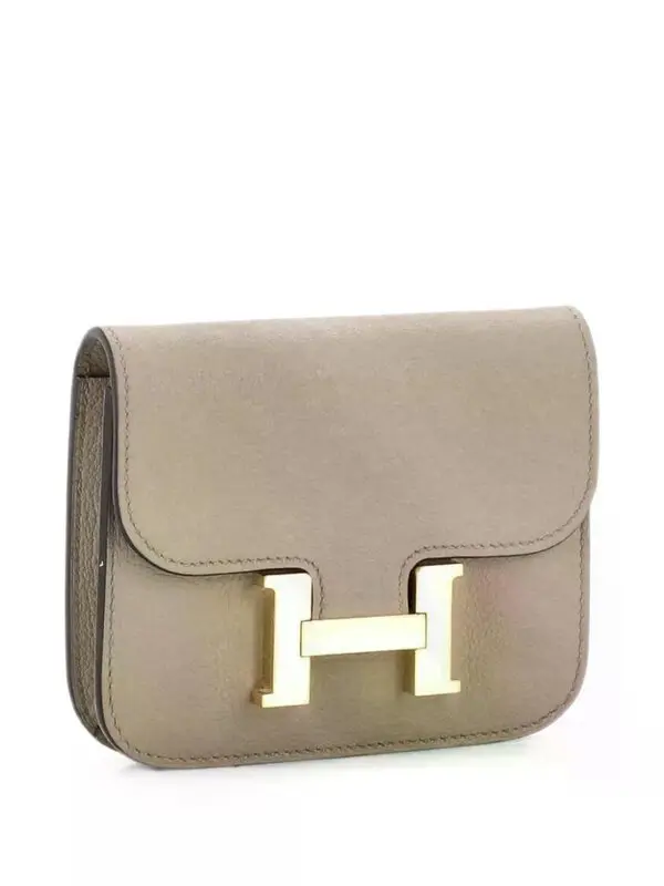Hermès Constance Slim Wallet Evercolor Small Wallets