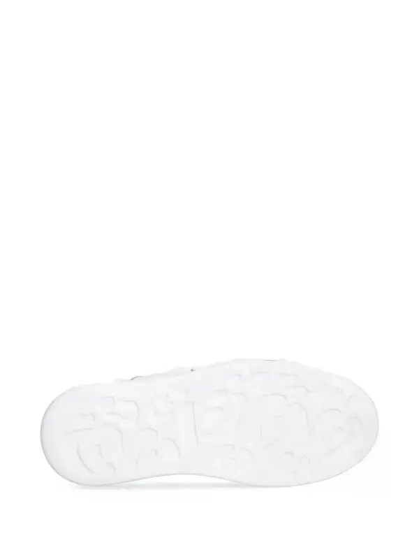 Just Cavalli Glitter Detail Lace-up Sneakers