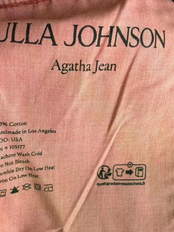 Ulla Johnson Agatha Horsebit-accent Jeans