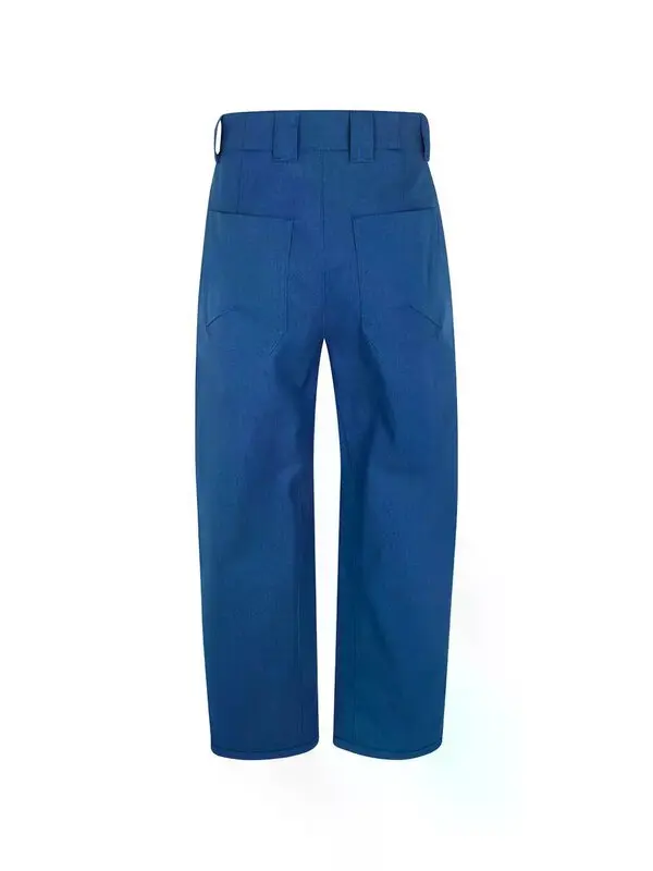 Chloé Barrel-leg Cotton Trousers