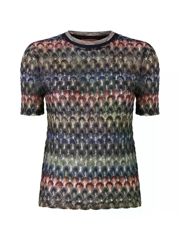 Missoni Short-sleeve Crew-neck Top