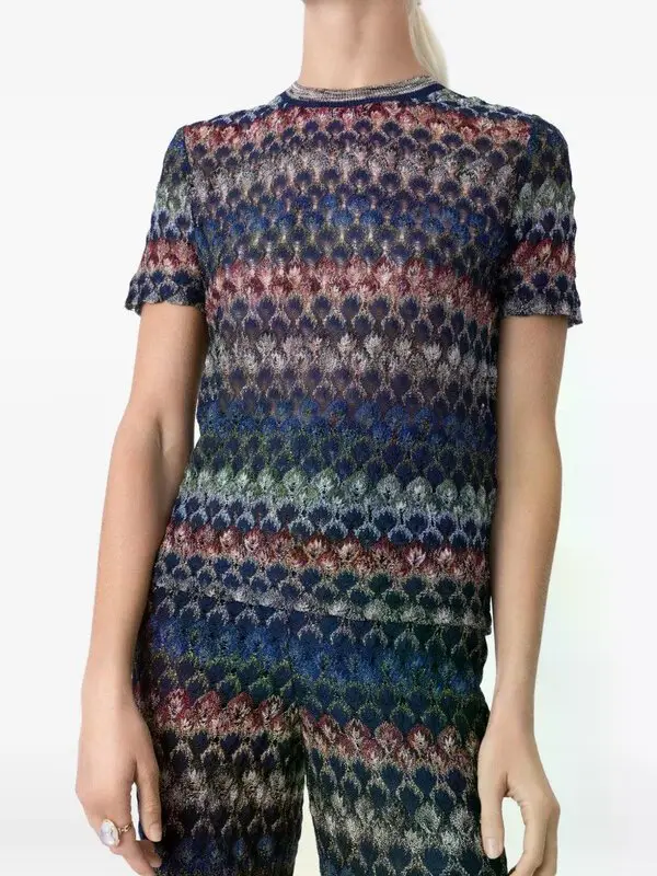Missoni Short-sleeve Crew-neck Top