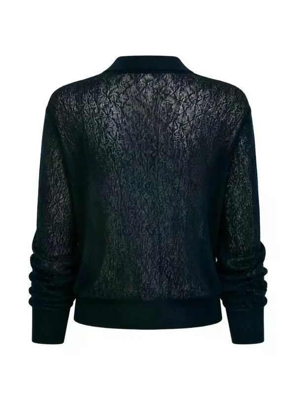 Veronica Beard Ingraham Open-knit Cardigan