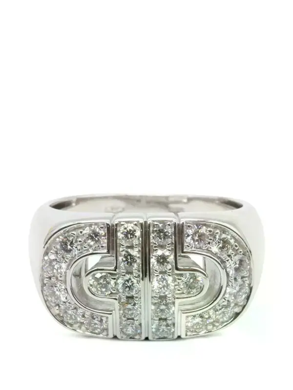 BVLGARI 2010s Parentesi Diamond Ring