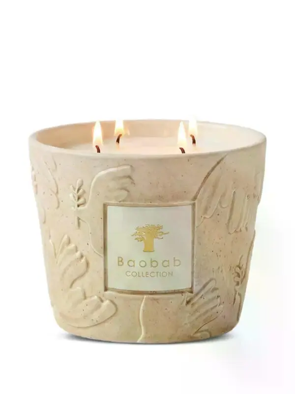 BAOBAB COLLECTION Paloma Embossed Ceramic Scented Candle