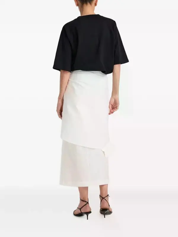 RÓHE Shirt-wrap Detailed Maxi Skirt