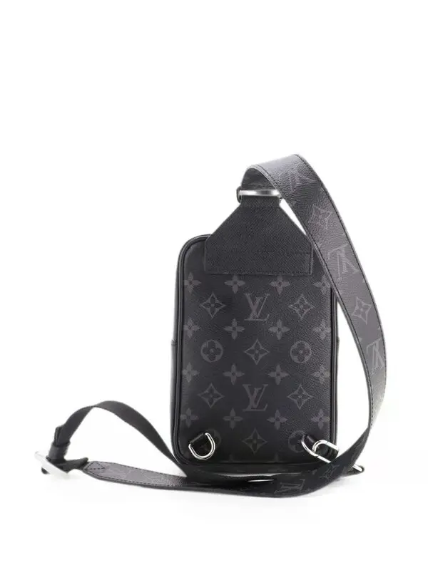 LOUIS VUITTON Outdoor Slingbag Monogram Taigarama Backpack