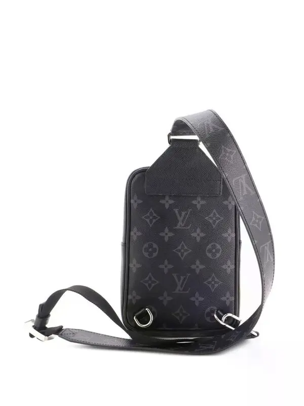 LOUIS VUITTON Monogram Taigarama Outdoor Slingbag - Black