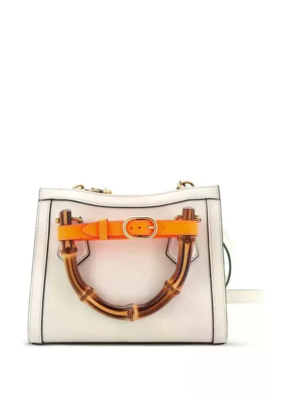 Gucci Diana Mini Tote Bag - White