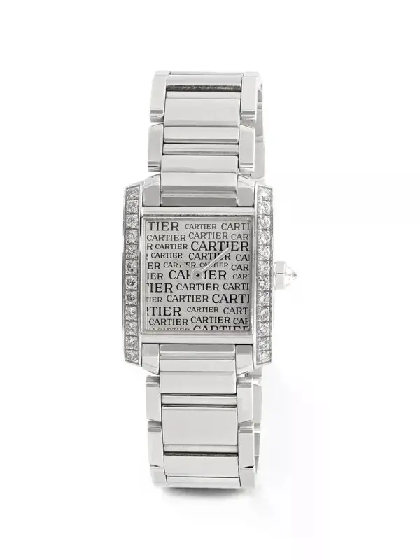 Cartier Tank Française 20mm Watch - Silver