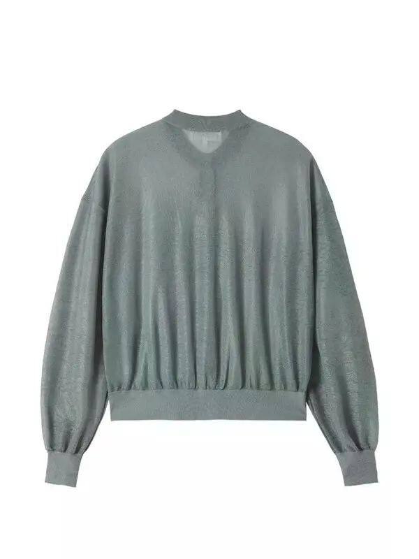 ENFOLD Button-up Drop-shoulder Cardigan