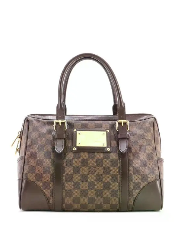 LOUIS VUITTON Berkeley Handbag Damier Shoulder Bag - Brown