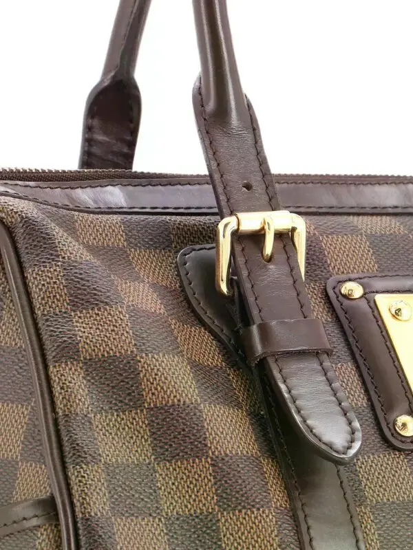 LOUIS VUITTON Berkeley Handbag Damier Shoulder Bag - Brown