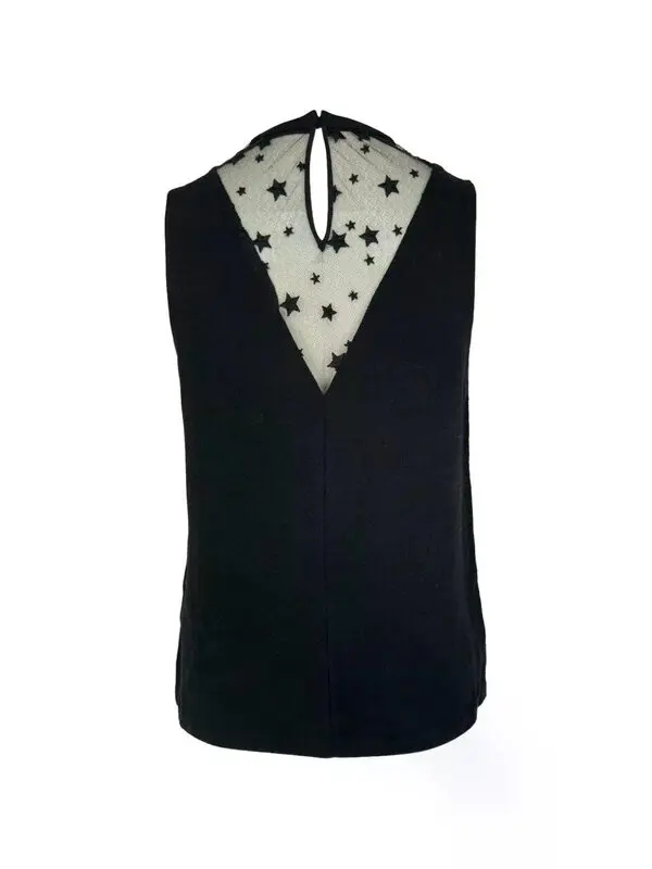 A.L.C. Harlow Star Mesh Blouse