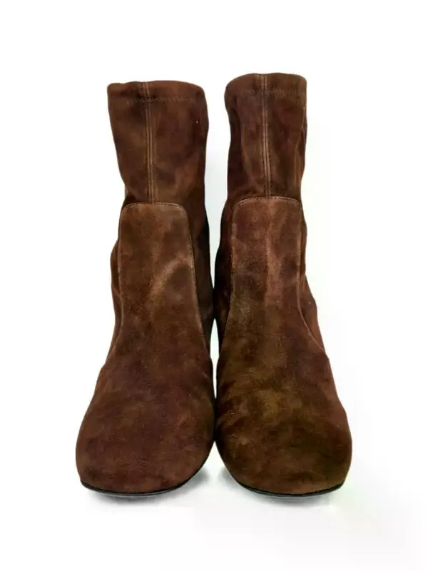 STUART WEITZMAN Sleek 60 Suede Ankle Boots