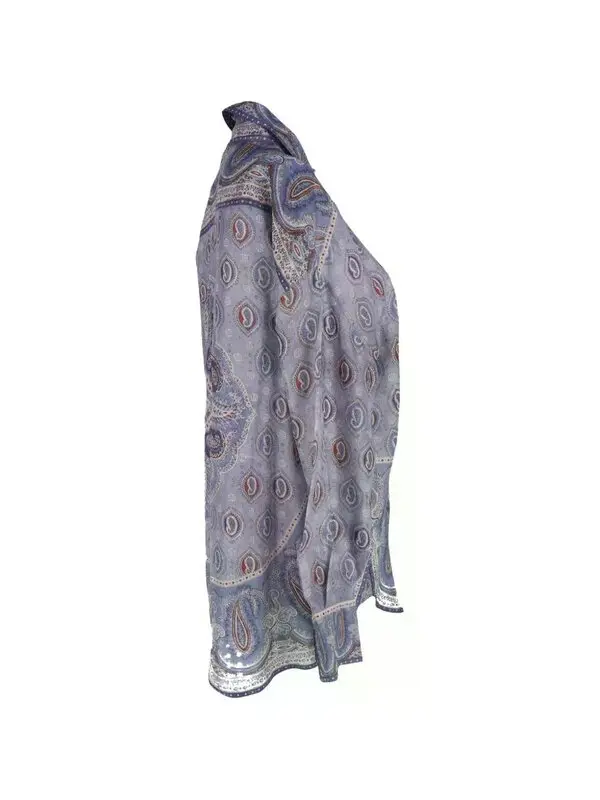 Zimmermann Vitali Paisley Print Shirt