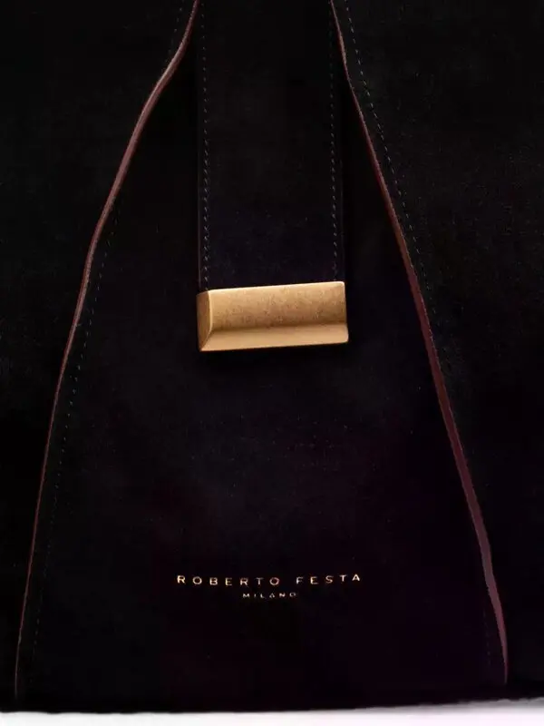Roberto Festa Eloise Large Suede Tote Bag