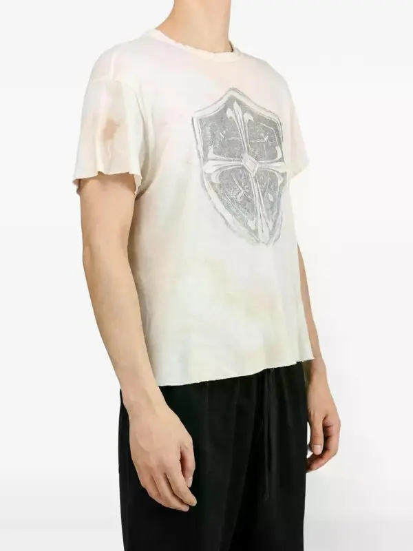 SAITOS Crusade-print T-shirt