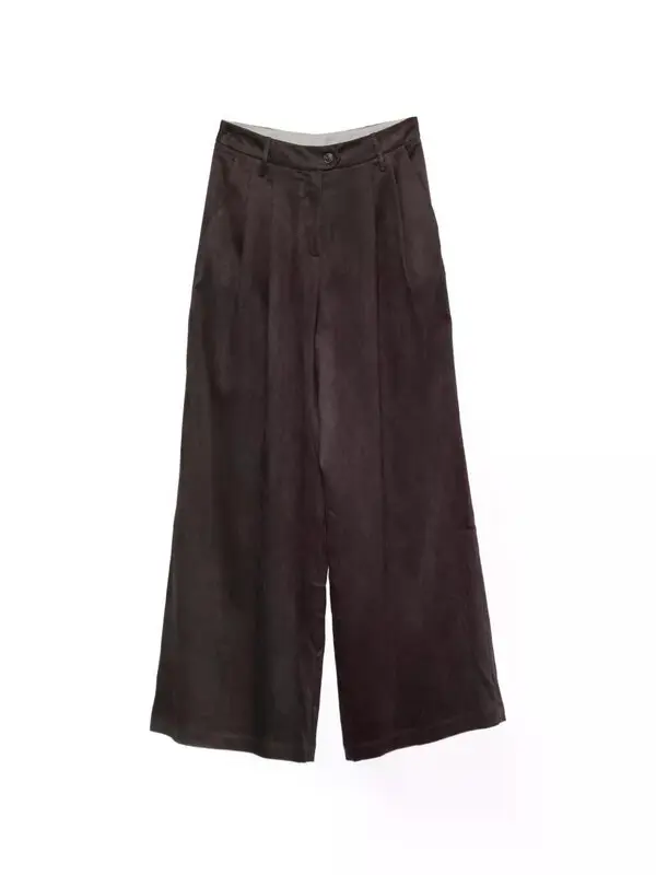ALYSI Pleated Wide-leg Trousers