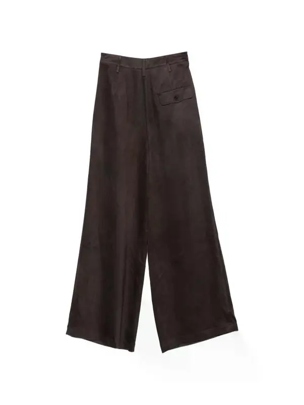 ALYSI Pleated Wide-leg Trousers