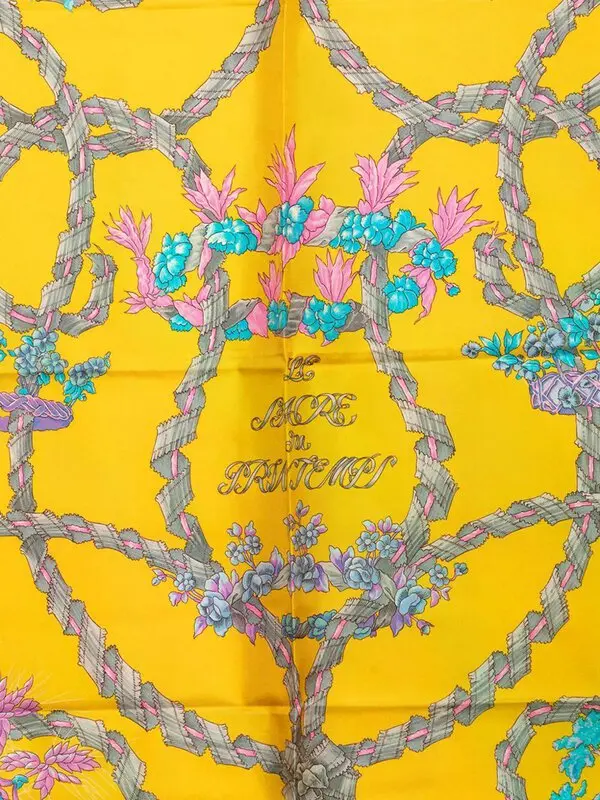 Hermès 2000-2026 Le Sacre Du Printemps Silk Scarf 90 Scarves