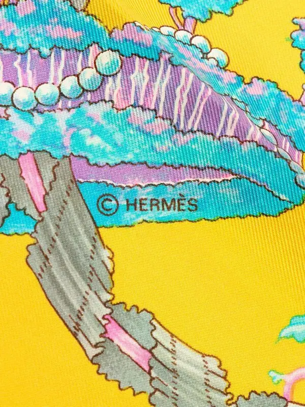 Hermès 2000-2026 Le Sacre Du Printemps Silk Scarf 90 Scarves