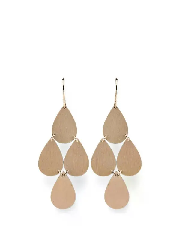 Irene Neuwirth Four-drop Chandelier Earrings - Pink
