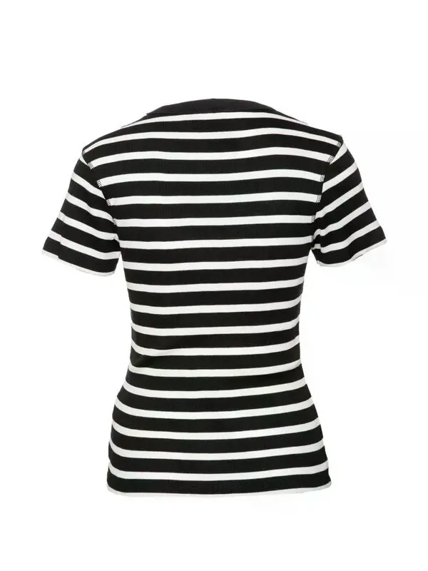 DRYKORN Koale Striped Ribbed T-shirt